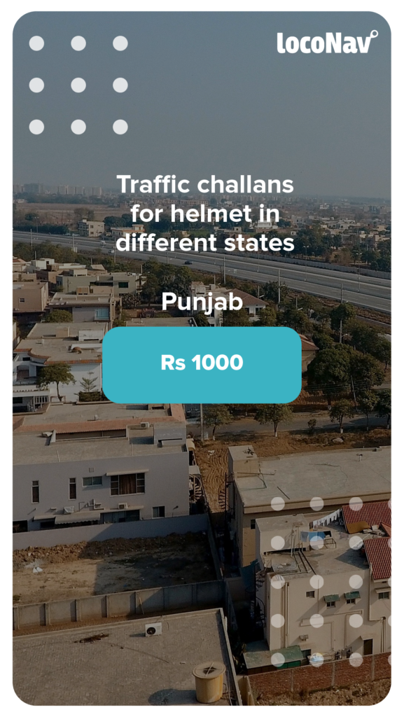 Helmet Challan | LocoNav